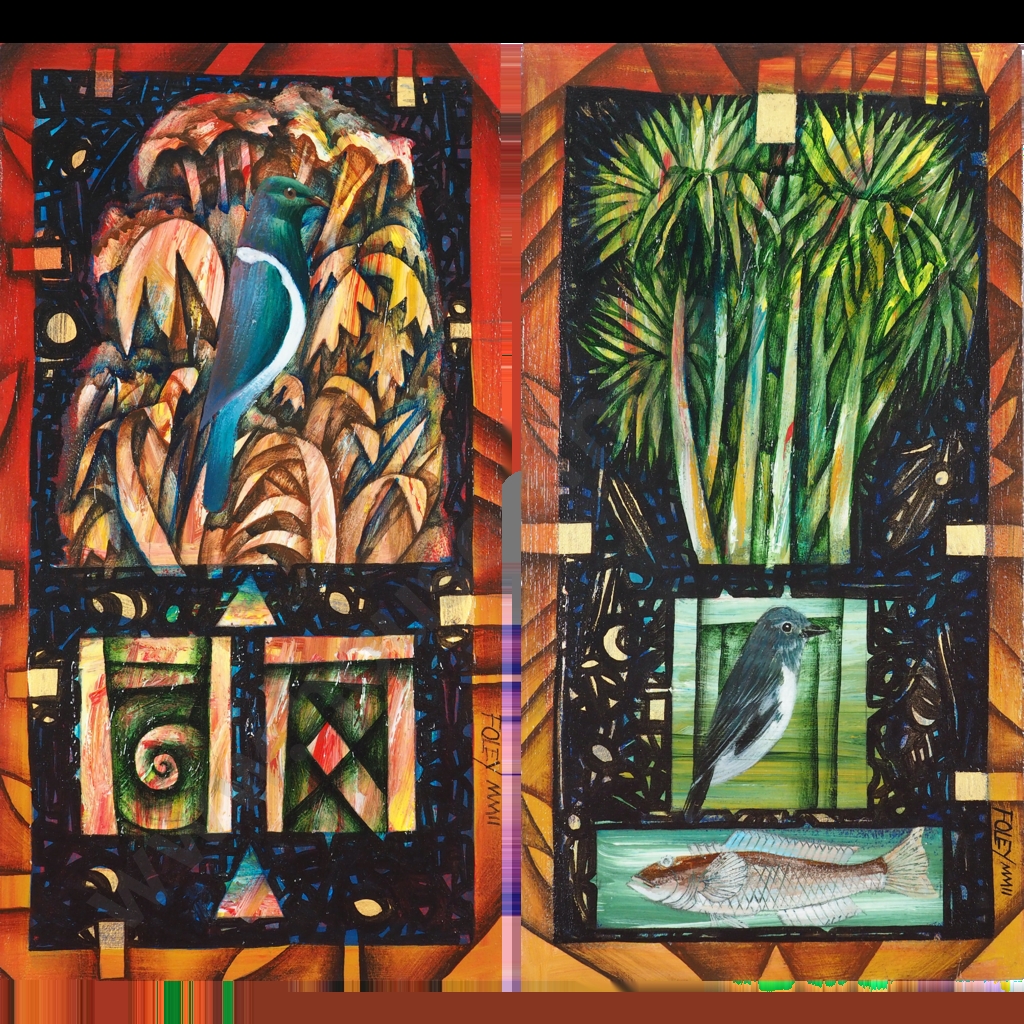 Foley Herb | Balancing I & Balancing II Diptych (2002) | Compare ...