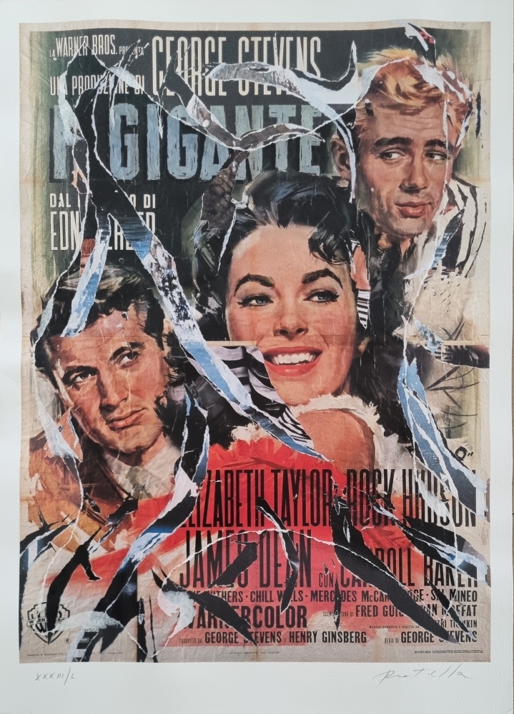 Mimmo Rotella | Il gigante | MutualArt