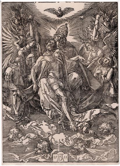 Albrecht Dürer | The Holy Trinity (Circa 1511) | MutualArt