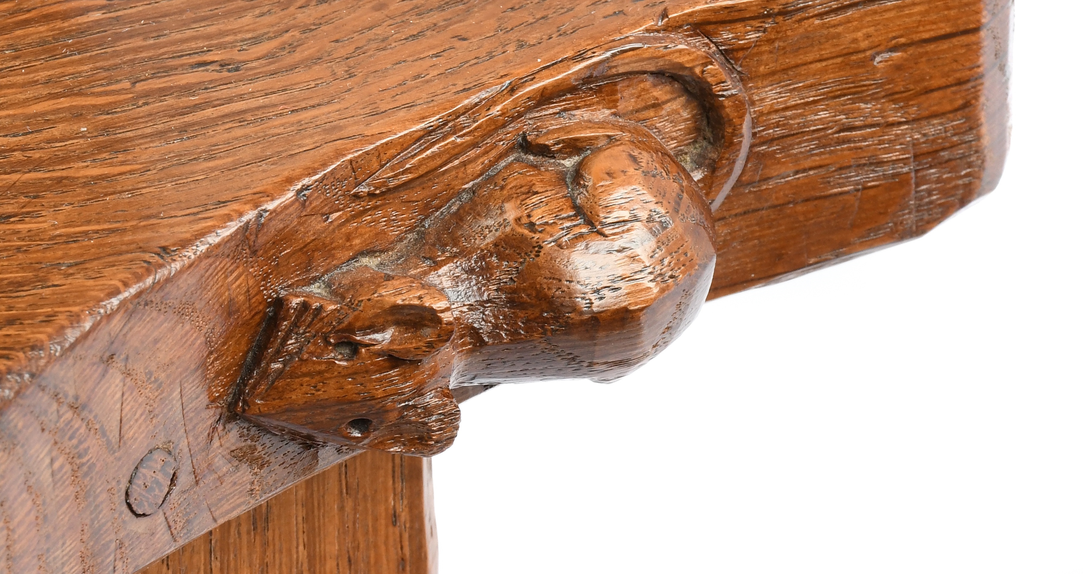 Robert Thompson | An English Oak Reading Chair (Circa 1930s) | MutualArt