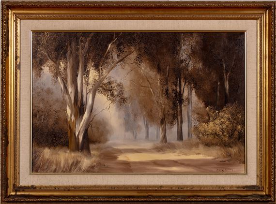 Thomas Hacking | trees in landscape | MutualArt