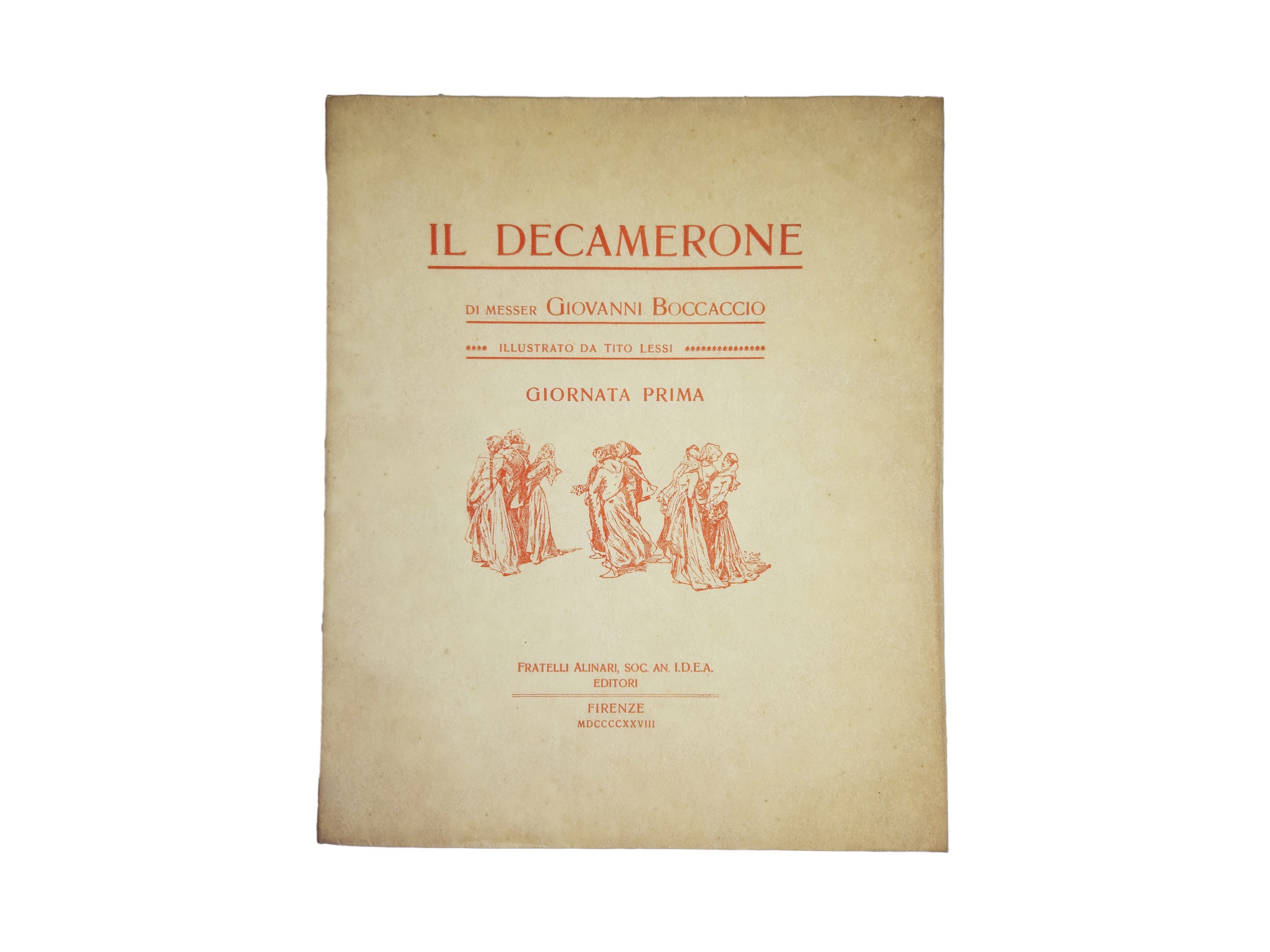 Giovanni Boccaccio | The Decameron of Messer Giovanni Boccaccio ...