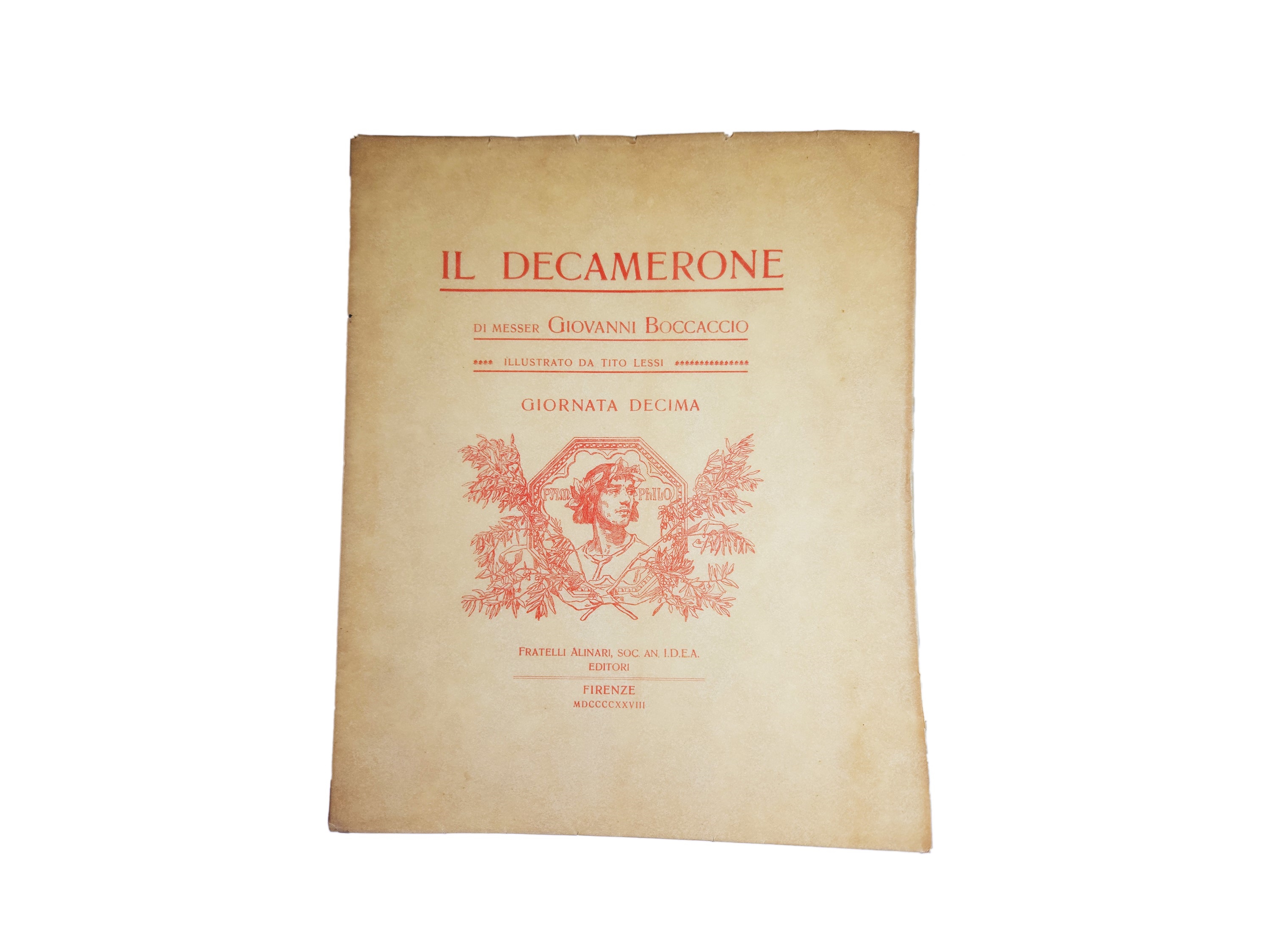 Giovanni Boccaccio | The Decameron of Messer Giovanni Boccaccio ...