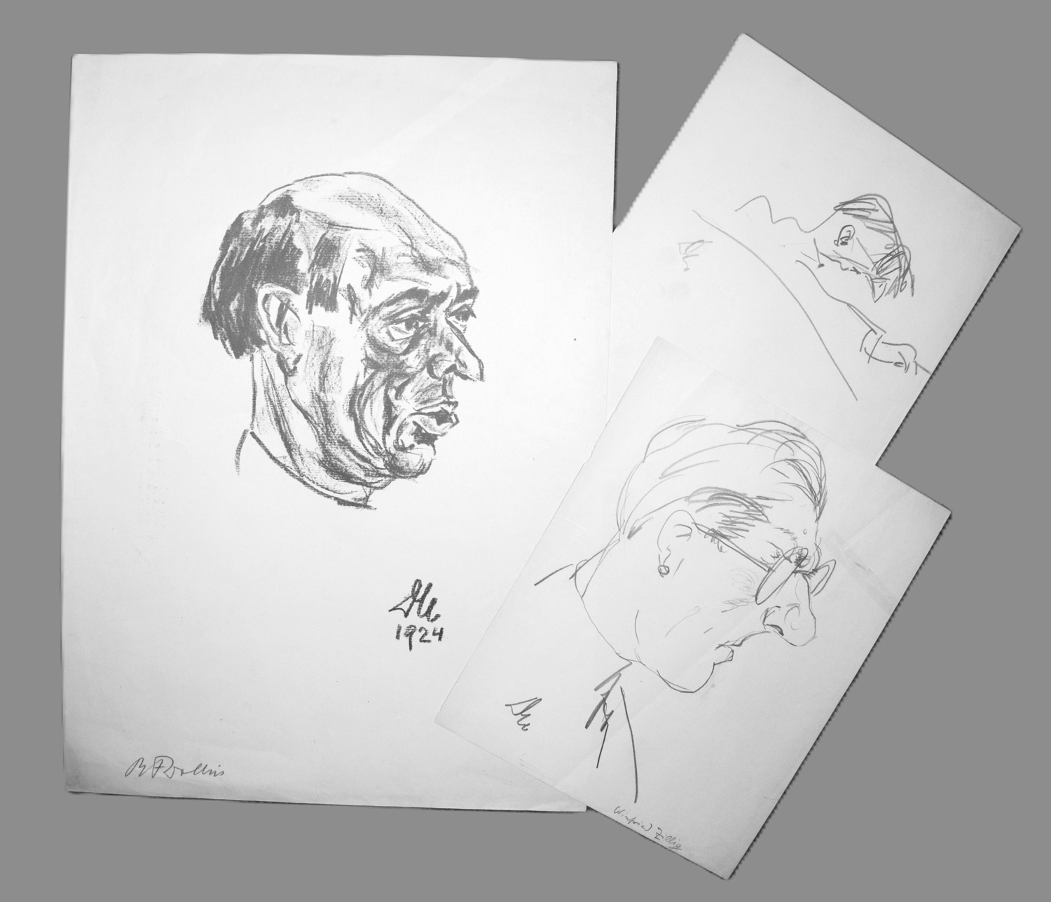 Benedikt F. Dolbin | Portrait von Arnold Schönberg (1924) | MutualArt