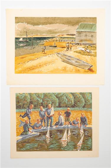 Max Arthur Cohn | Toy Boats (1944 - 1945) | MutualArt
