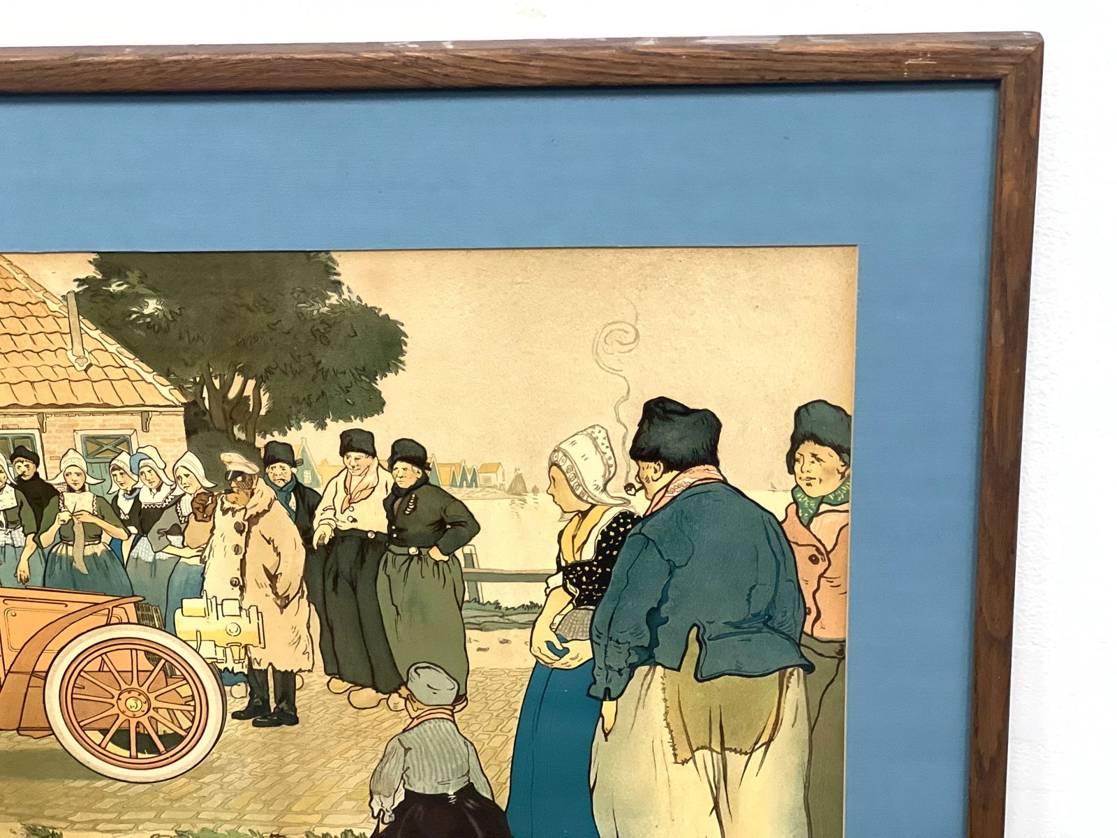Henri Cassiers | Color lithograph depicting a vibrant genre scene of ...