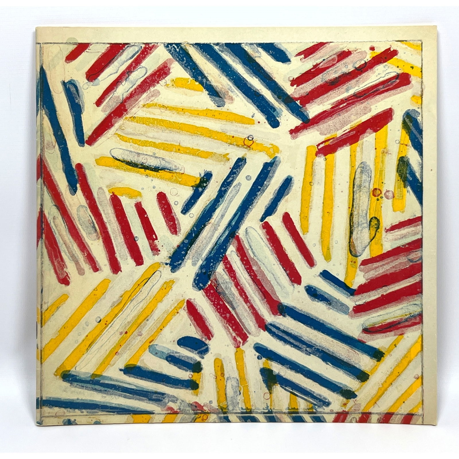Jasper Johns | 1976 Gemini GEL Jasper Johns prospectus with mini ...