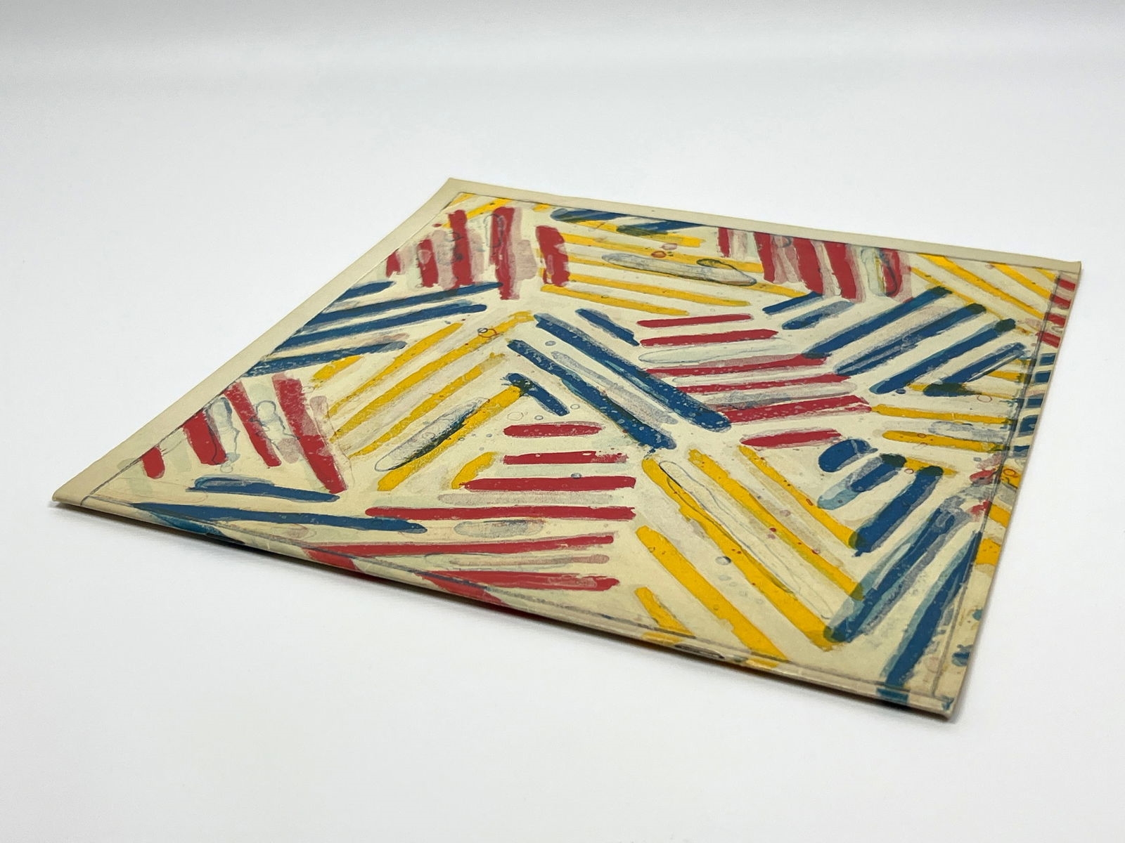 Jasper Johns | 1976 Gemini GEL Jasper Johns prospectus with mini ...