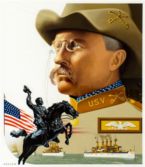 Howard Koslow | Theodore Roosevelt (1986) | MutualArt