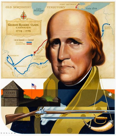 Howard Koslow | George Rogers Clark | MutualArt