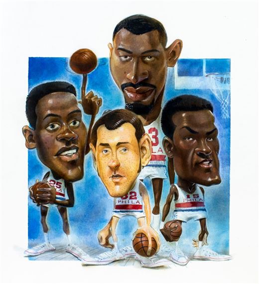 Gary Locke | Wilt Chamberlin, Chet Walker, Billy Cunningham, Luke ...