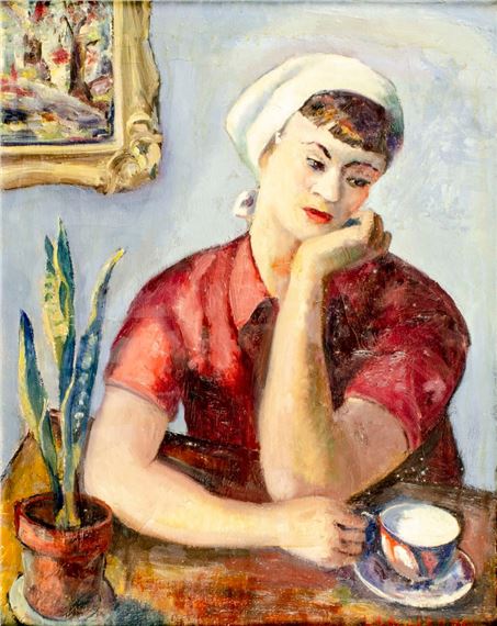 Lila Willinsky Lisson | Woman with Cup | MutualArt