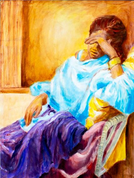 Thelma Thal | Woman in Chair | MutualArt