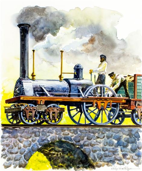 John Swatsley | Train - Brother Jonathan (1986) | MutualArt