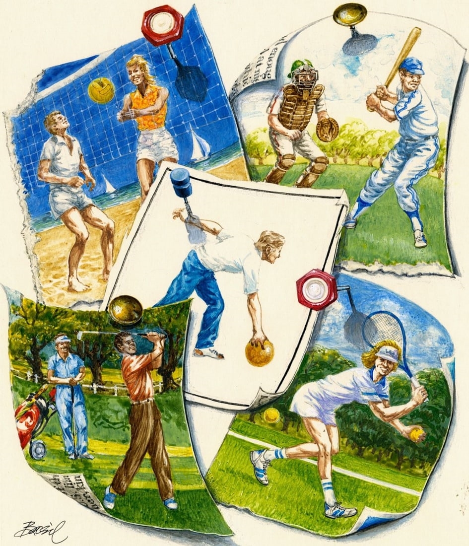 Basil Smith | Recreational Sports (1995) | MutualArt