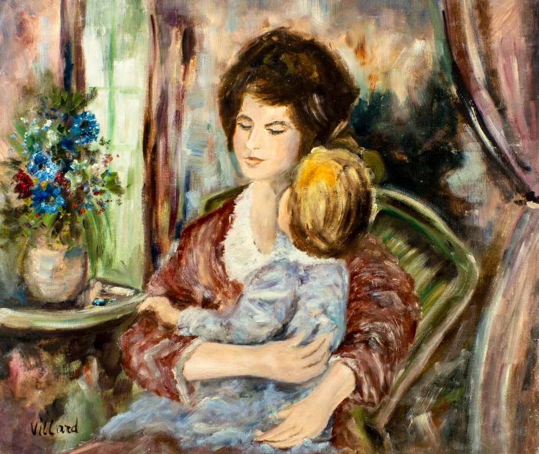 D. Villard | Mother and Daughter | MutualArt