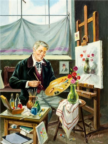 Hans Kerber | Artist at Work | MutualArt