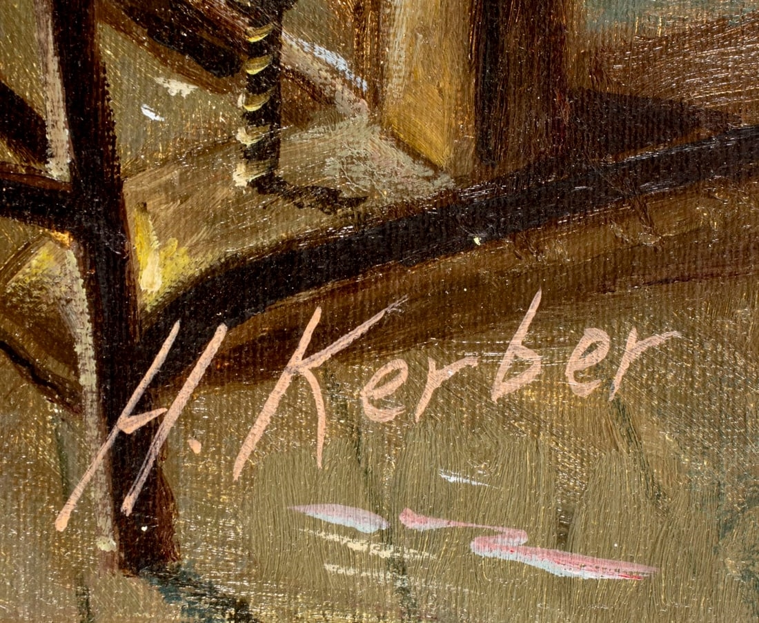 Hans Kerber | Artist at Work | MutualArt