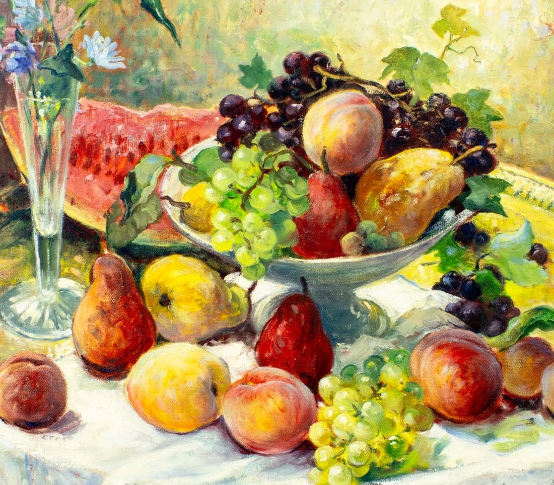 Eugène Demester | Still Life with Fruit | MutualArt