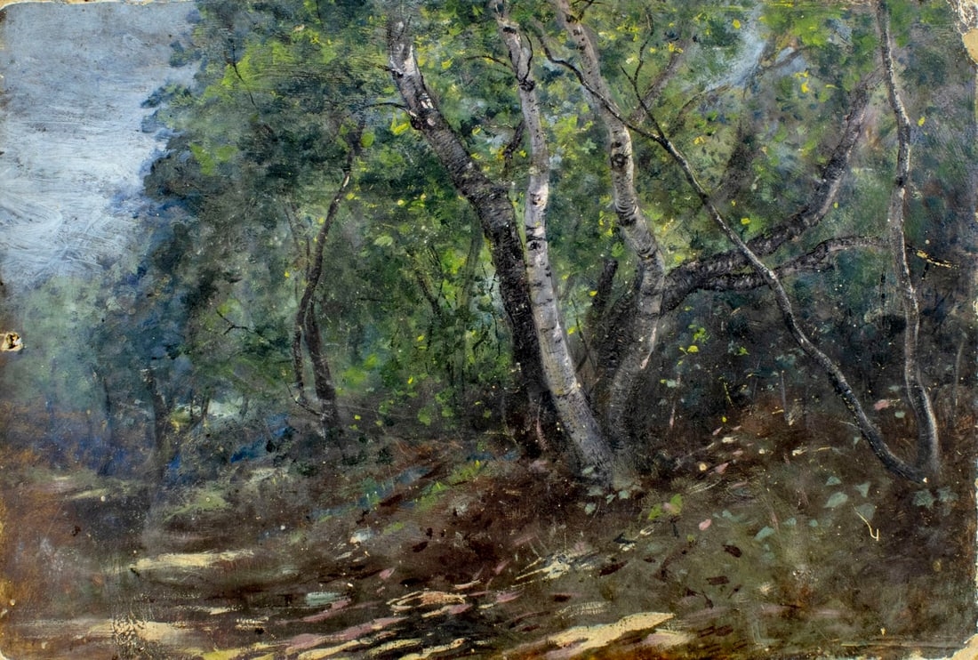 John Worthington Mansfield | Forest Path Landscape | MutualArt