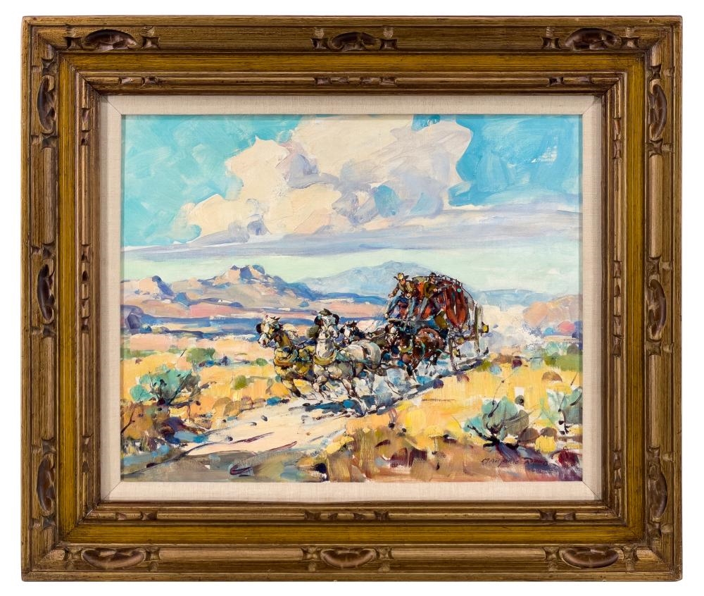 Marjorie Jane Reed | The Overland Mail Races On | MutualArt