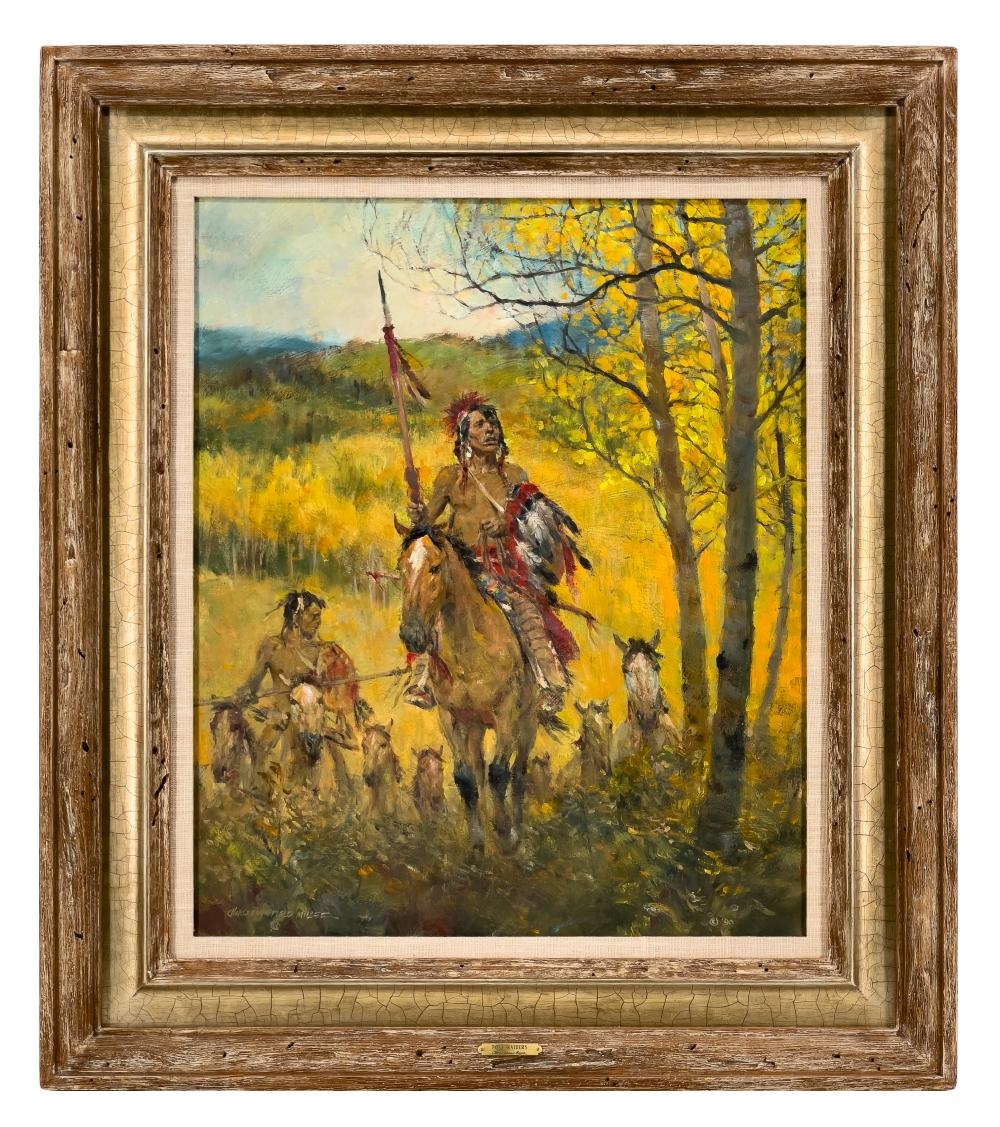Charles Winfield Miller | Pony Raiders | MutualArt