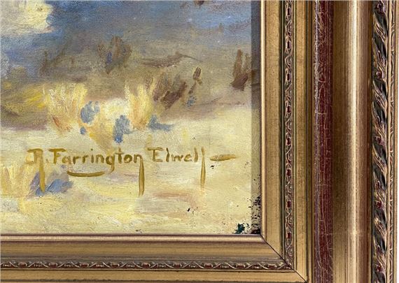 Robert Farrington Elwell | The Horses Snorted And In Spite Of Rowels ...