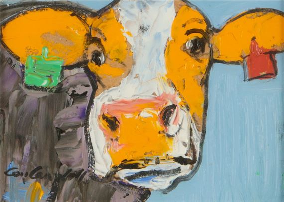 Con Campbell | COW STUDY | MutualArt