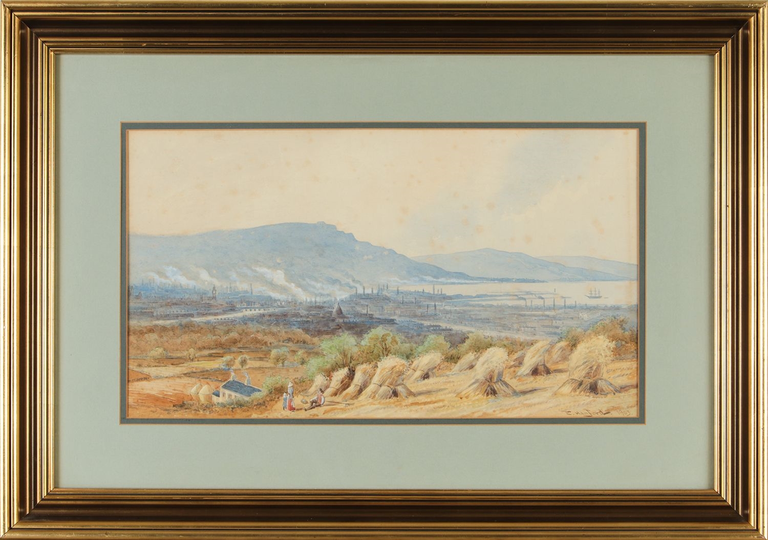Ernest Hanford | VIEW OVER THE CITY | MutualArt