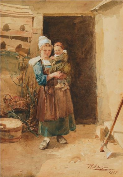 Robert Dale Anderson | MOTHER & CHILD (1883) | MutualArt
