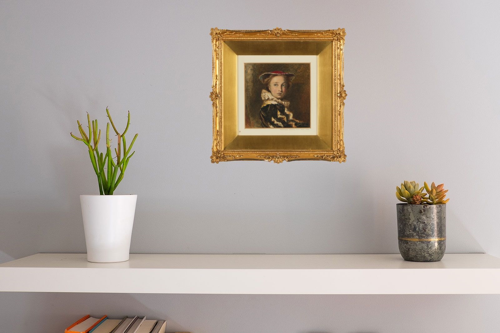 Frederick Goodall | HEAD OF A LADY | MutualArt