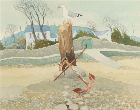 James MacIntyre | THE SHORE AT GREENISLAND (1990) | MutualArt