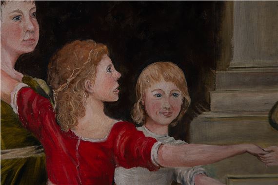 George Romney | The Gower Children | MutualArt