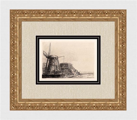 Rembrandt van Rijn | The Windmill (1880) | MutualArt