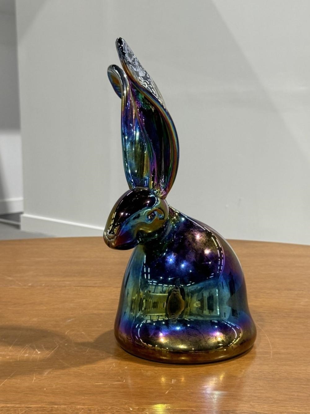 Hunt Slonem | Art Glass Bunny | MutualArt