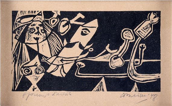 Corneille | alias van Cornelis Guillaume van Beverloo (1948) | MutualArt