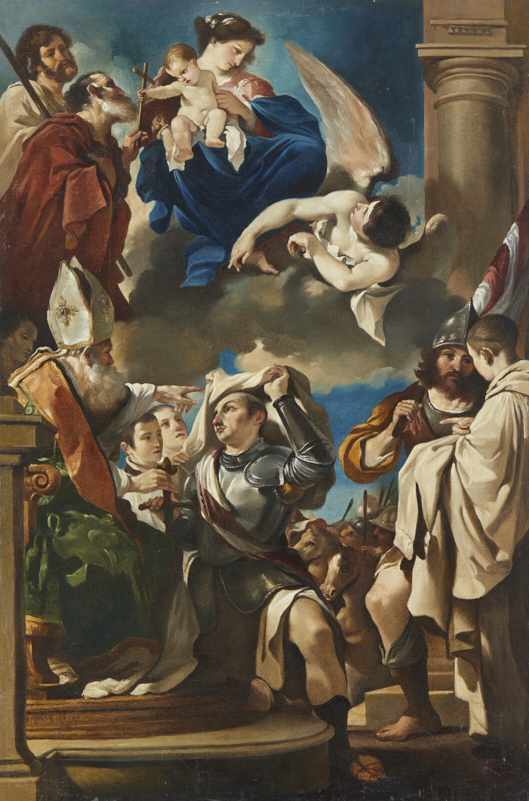 Il Guercino | The Investiture of Saint William of Aquitaine | MutualArt