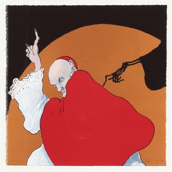 Michael Kvium | Cardinal | MutualArt