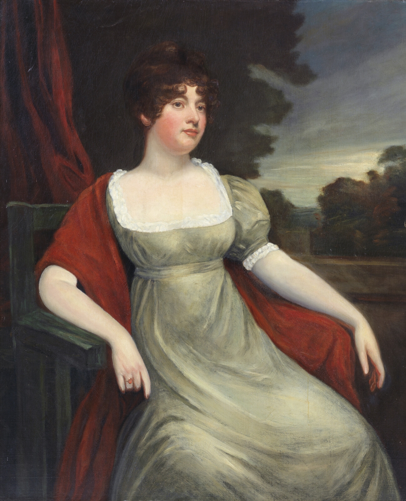 William Beechey | Portrait of Mrs. Rush | MutualArt