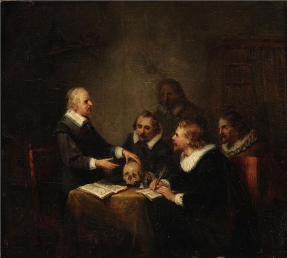 Dutch School, 18th Century | An anatomy lesson (18th Century) | MutualArt