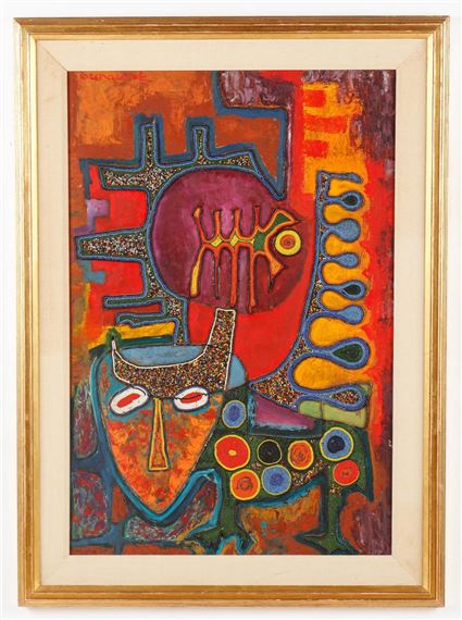 Jimoh Buraimoh | Abstract Painting | MutualArt