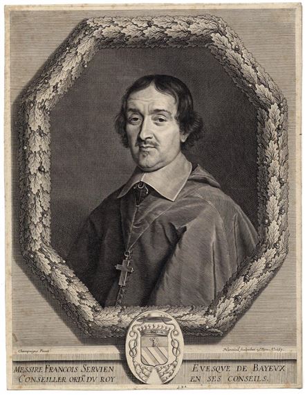 Nanteuil Robert | Portrait of Messire FranÃ§ois Servien, Evesque de ...