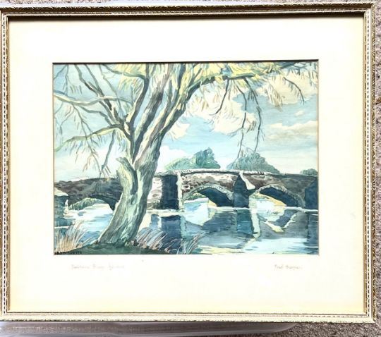 Fred Sawyer | Willow by the Bridge | MutualArt