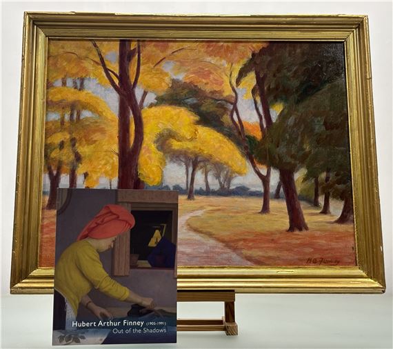 Hubert Arthur Finney | Autumnal Forrest Study | MutualArt