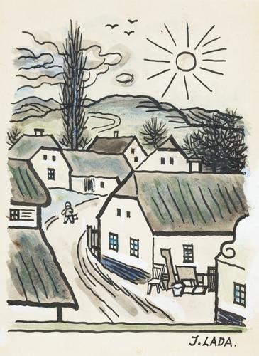 Josef Lada | Spring (1966) | MutualArt