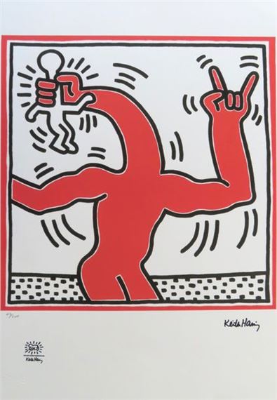 Keith Haring | Color lithograph | MutualArt