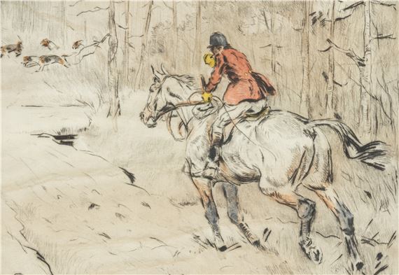 Thomas Carr | A Woodland Hunt | MutualArt