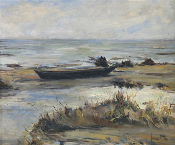 Jacques Favre de Thierrens | Barque en Camargue | MutualArt