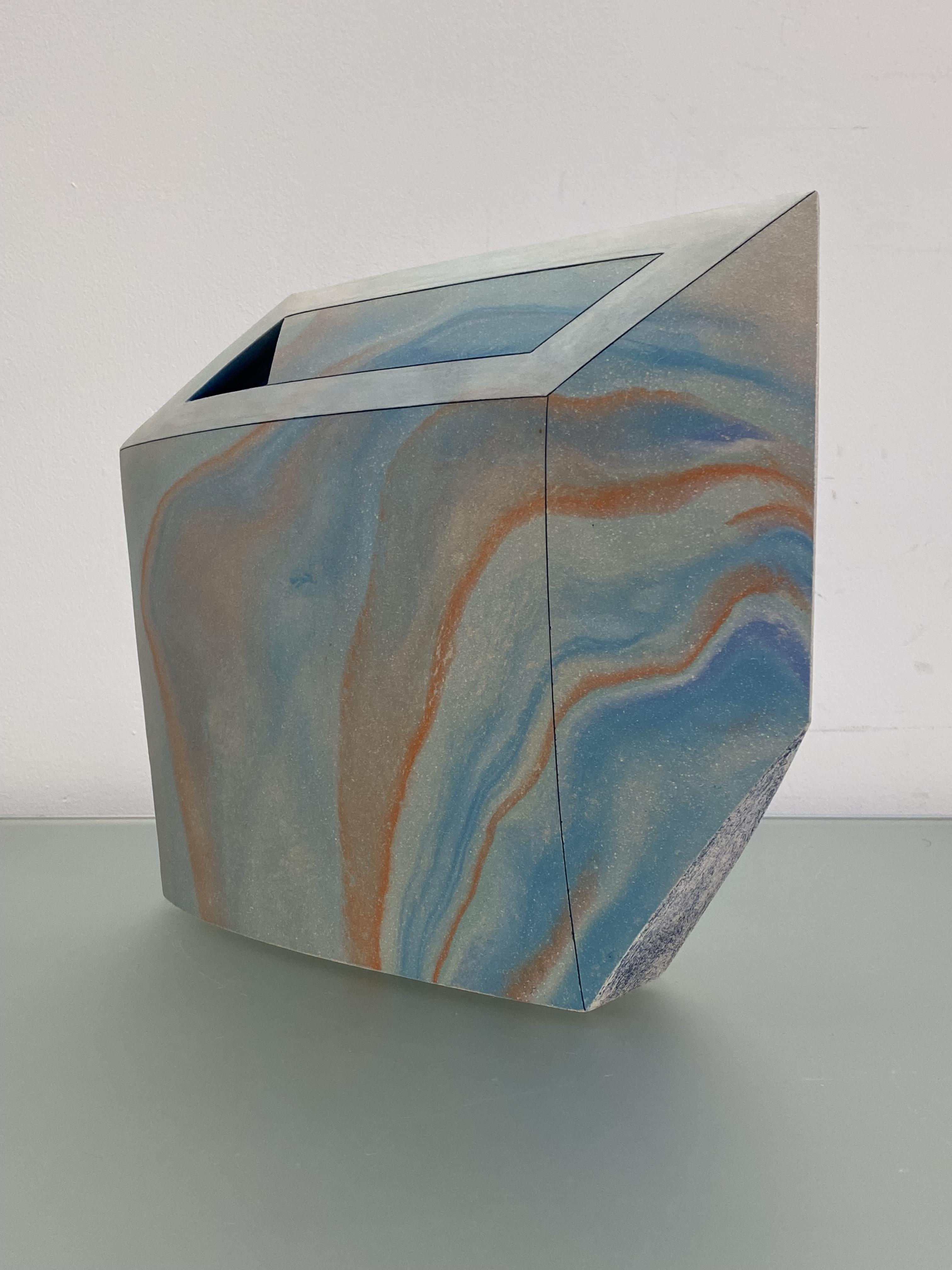 Ben Arnup | A stoneware trompe l'oeil slabware sculpture, with agate ...