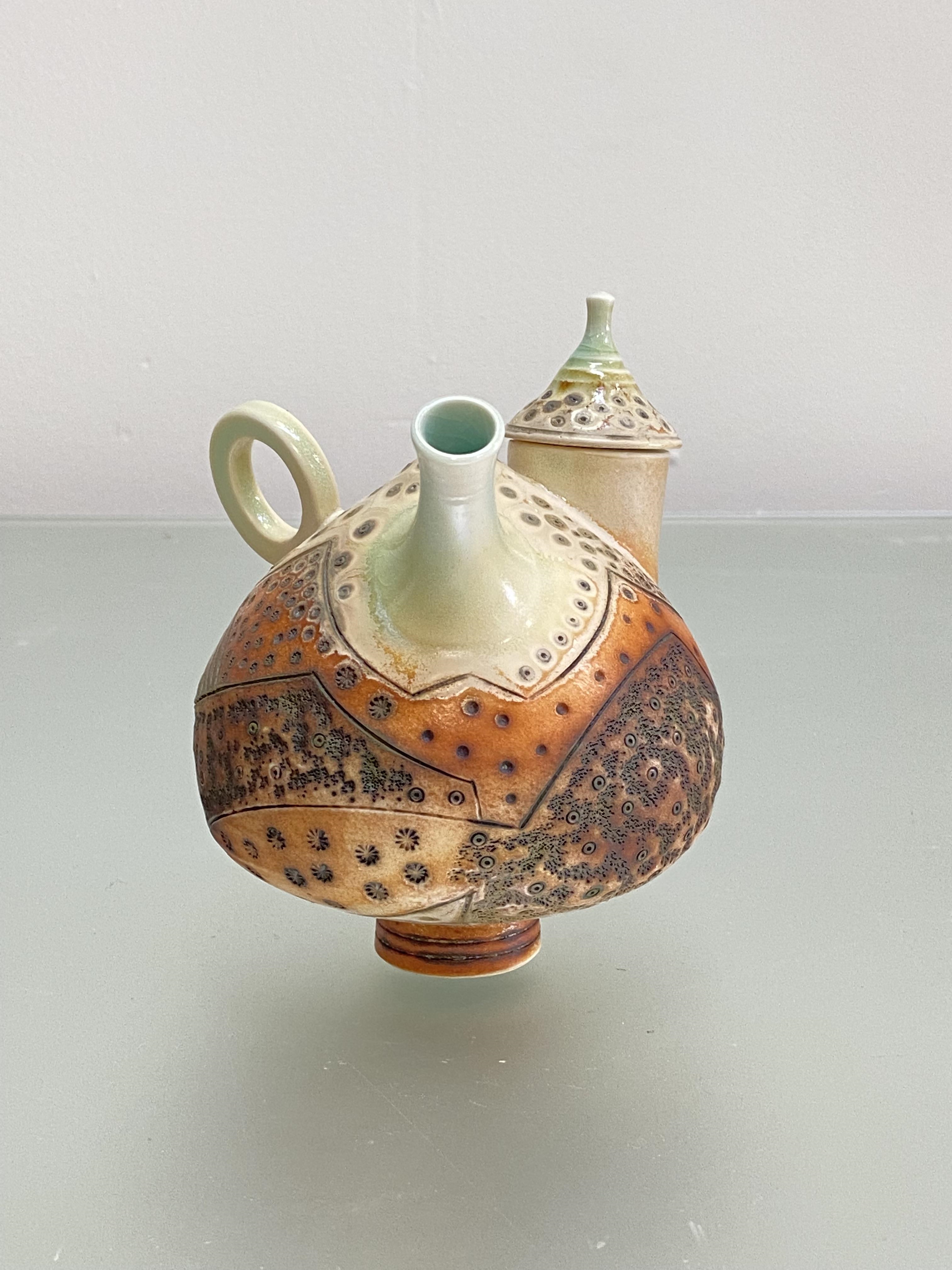 Geoffrey Swindell | a small porcelain teapot | MutualArt